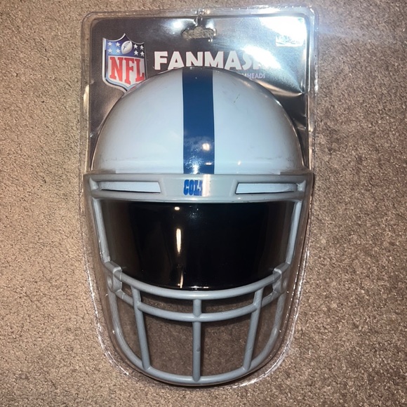 NFL | Other | Indianpolis Colts Fan Mask By Foam Heads | Poshmark